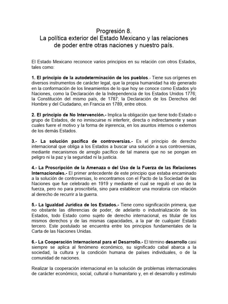 Progresión 8 CSII | PDF