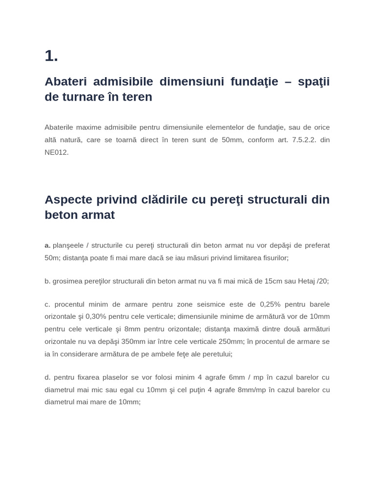 Conspecte Reglementari | PDF