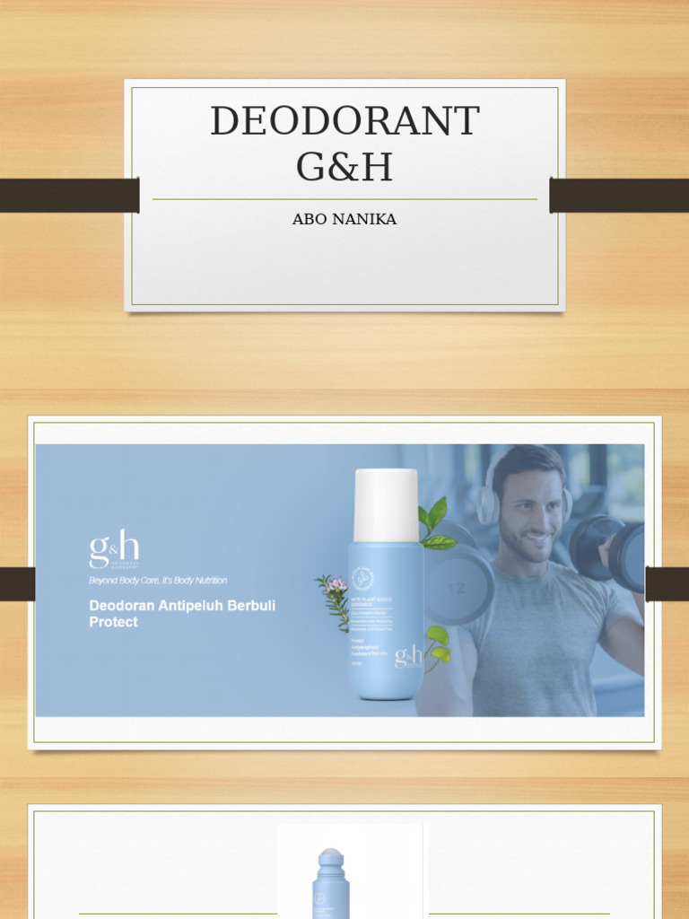 Deodorant G&H | PDF