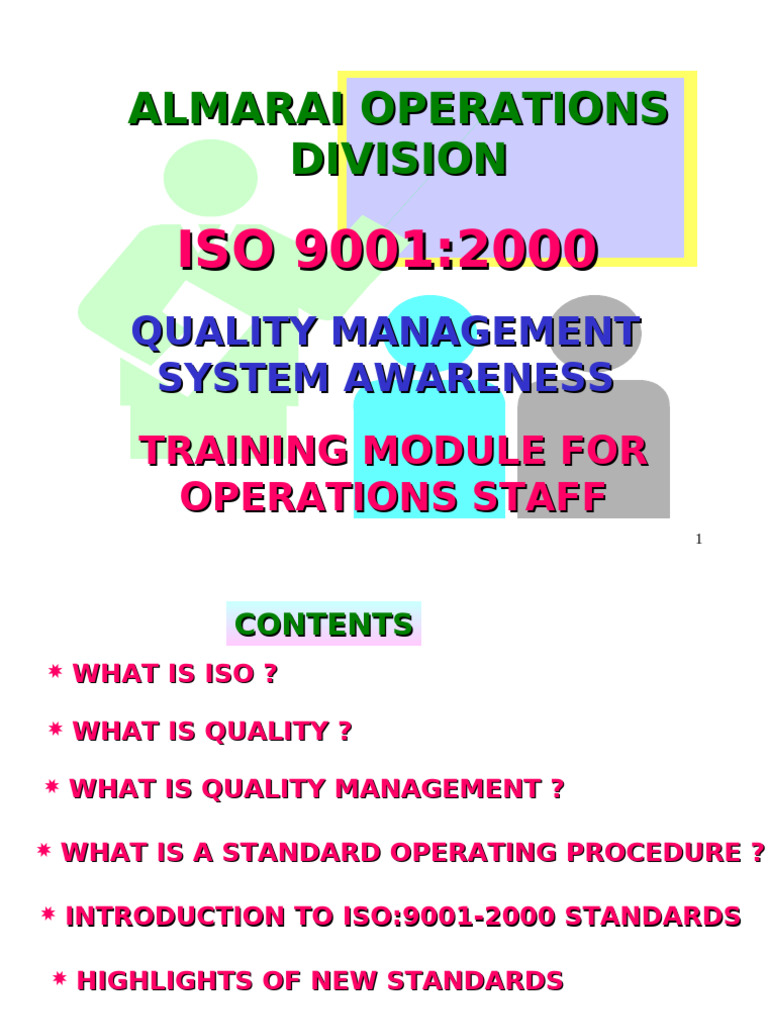 ISO 9001 Awareness For Operators | PDF | Iso 9000 | Business