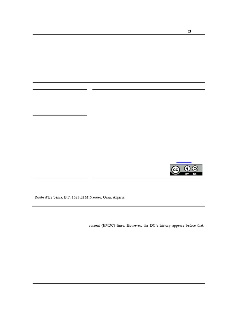 Model Predictive Control of High Voltage Direct Current Based On Voltage Source Converter ...