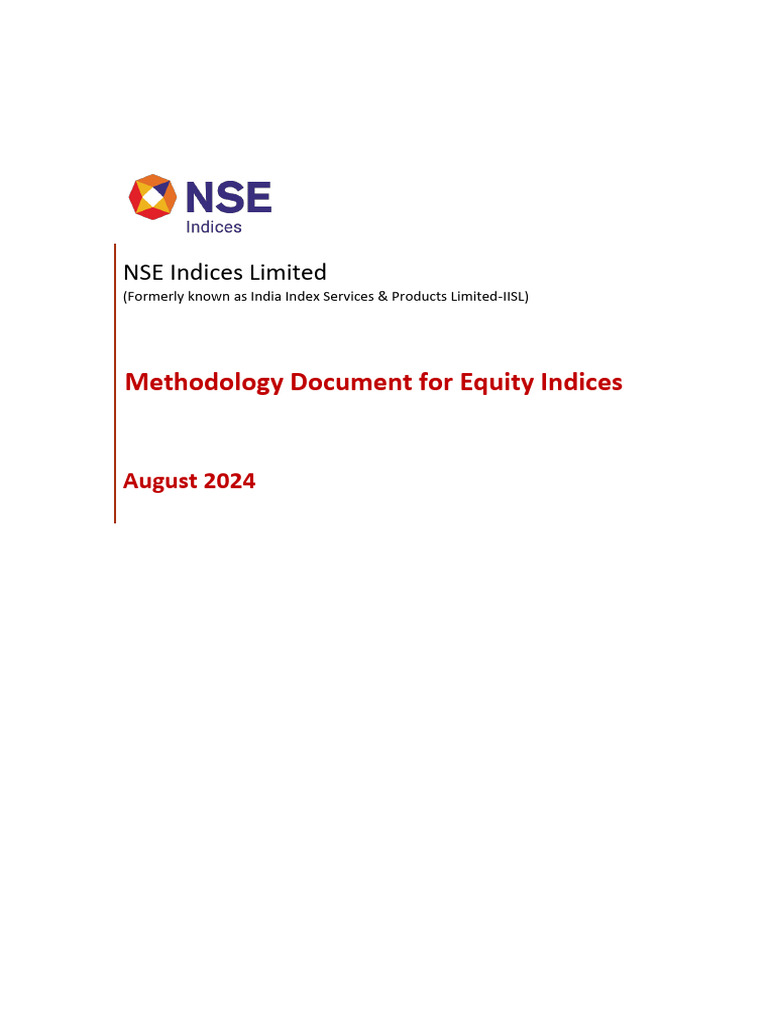 Method NIFTY Equity Indices | PDF