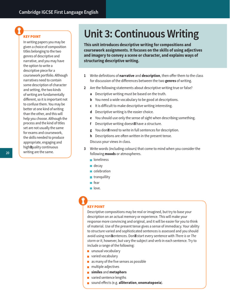 Unit3-4CoursebookWorkbook Student | PDF