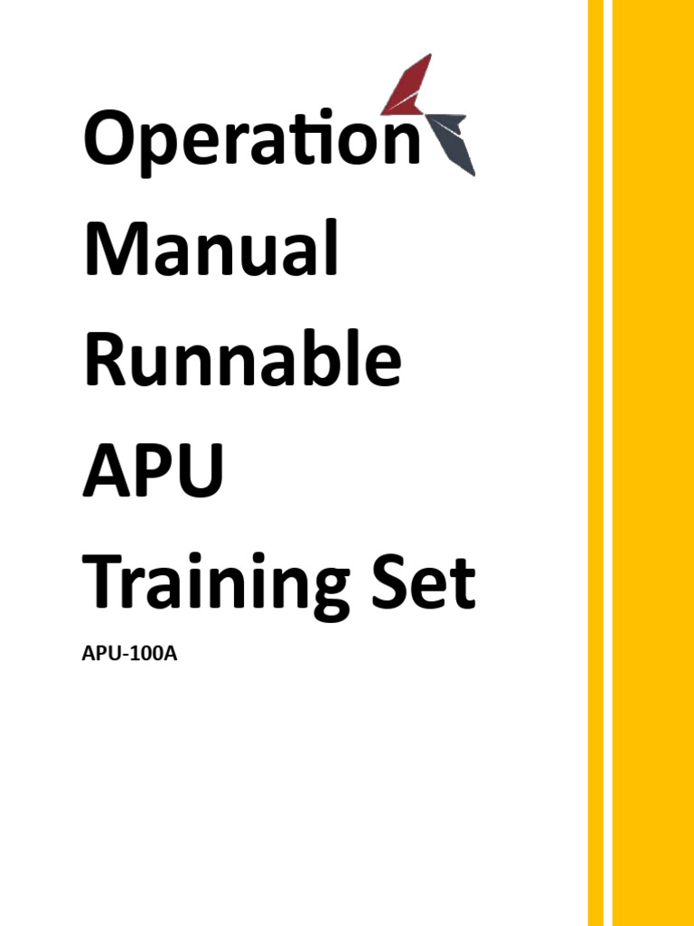 หน้าปก Operation Manual | PDF