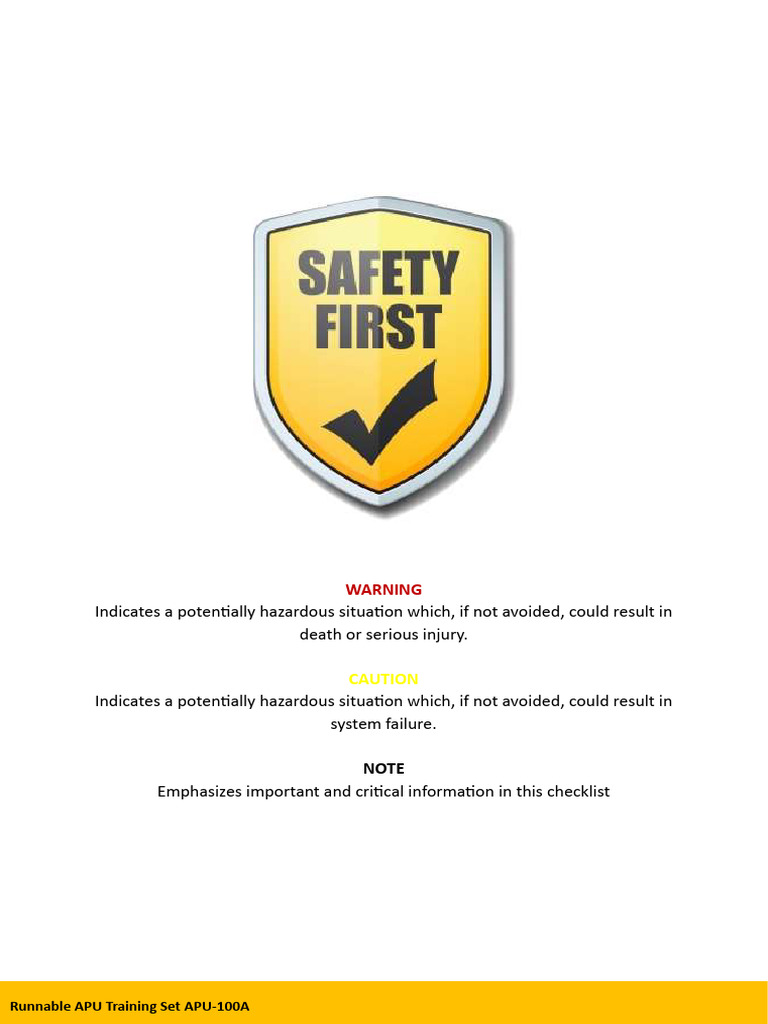 Operation Manual APU | PDF