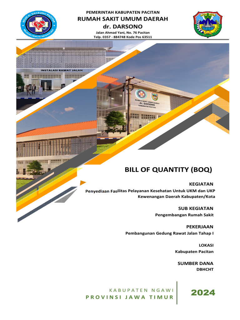 Boq Poli Rawat Jalan Tahap 1 Pdf