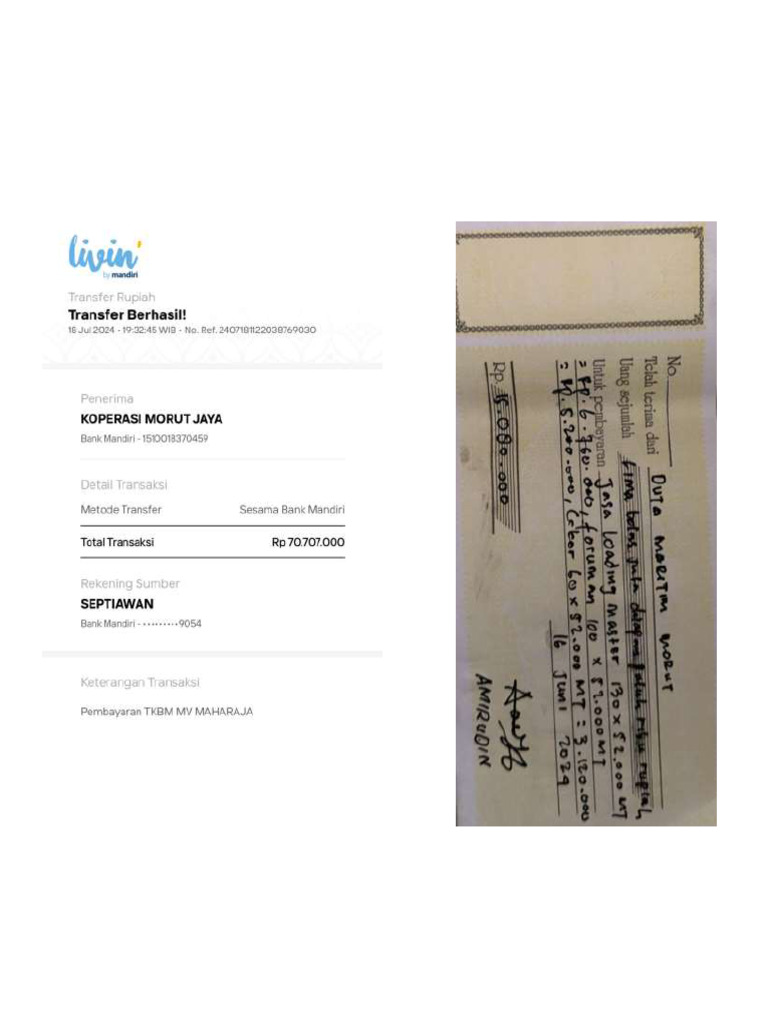 BUKTI Pembayaran | PDF