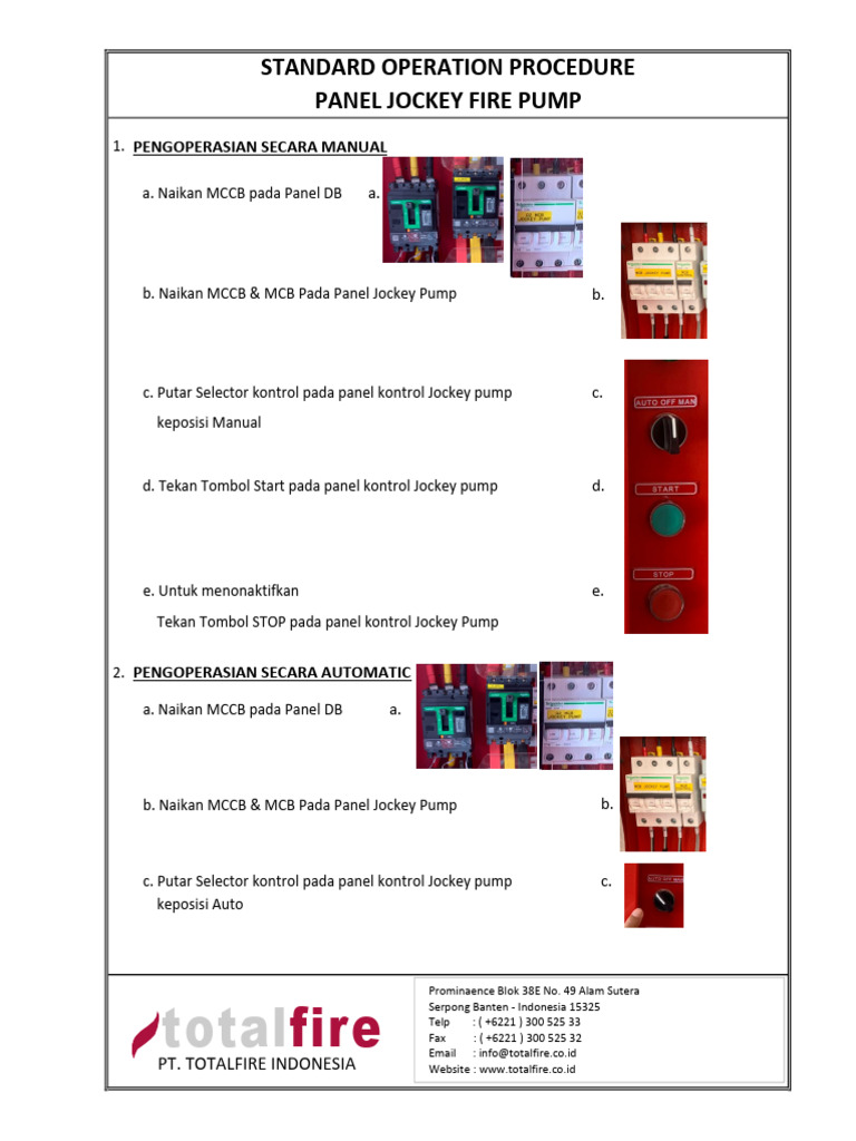 Sop. View and Troubleshooting Fire Hydrant | PDF
