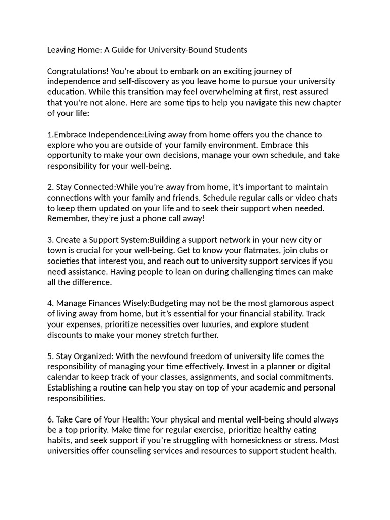 Sample Leaflet and Reflective Essay | PDF