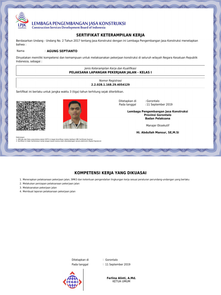 Agung PJK PJSK | PDF