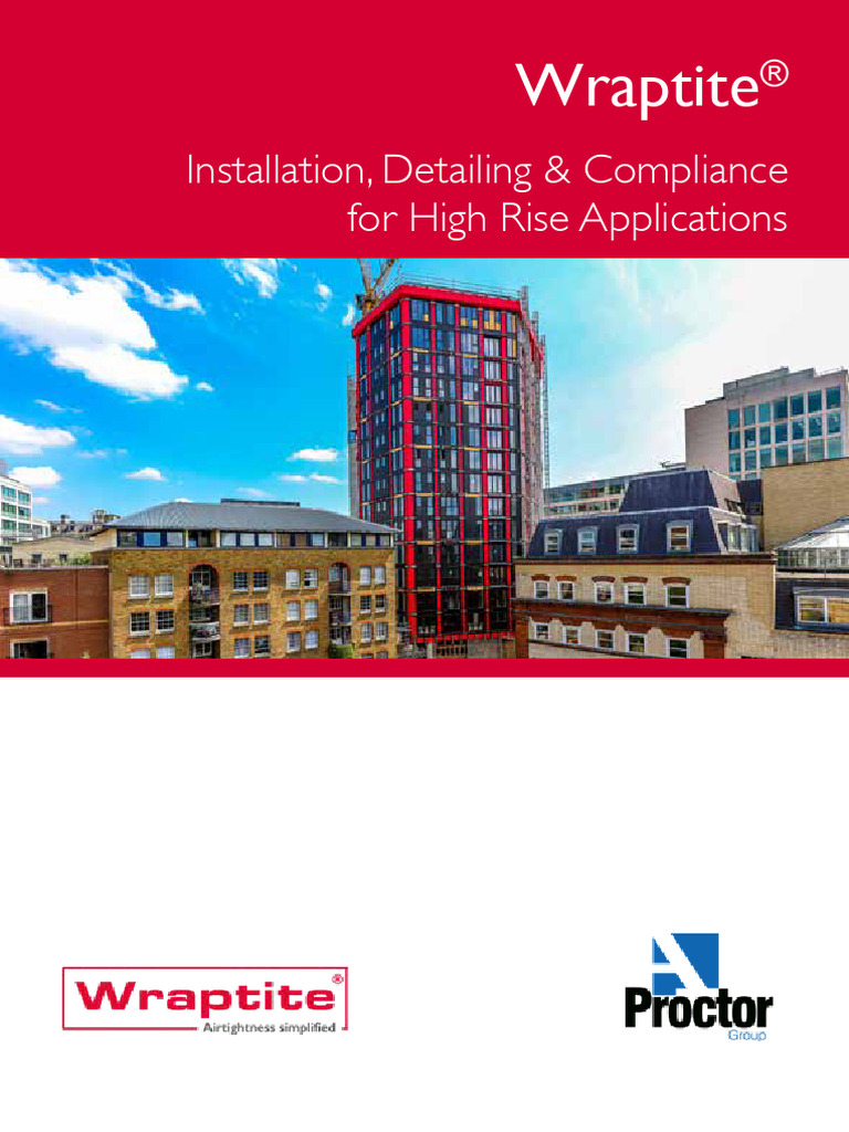 Proctors Wraptite Installation Guide High Rise | PDF