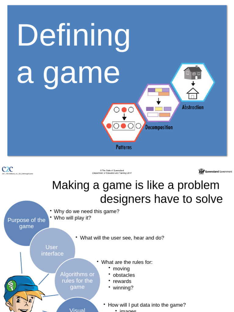Slideshow On Defining A Game | PDF