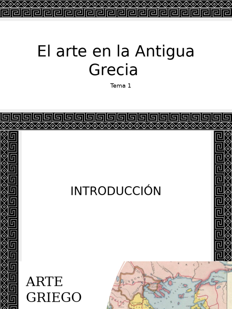 Tema 1 - Arte Griego | PDF