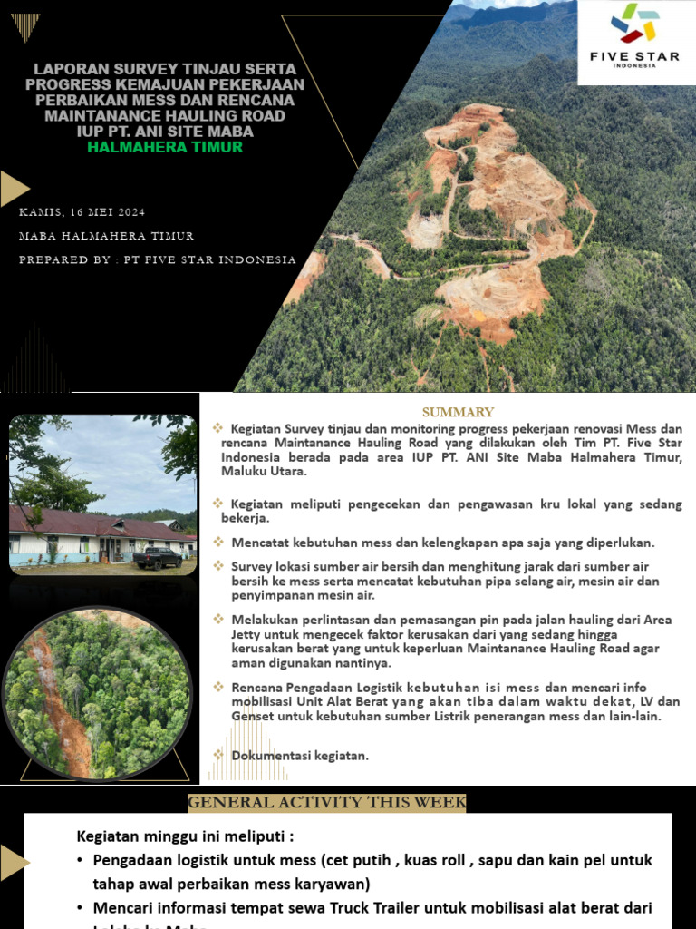 Report Progress Project Survey Fsi-Ani | PDF