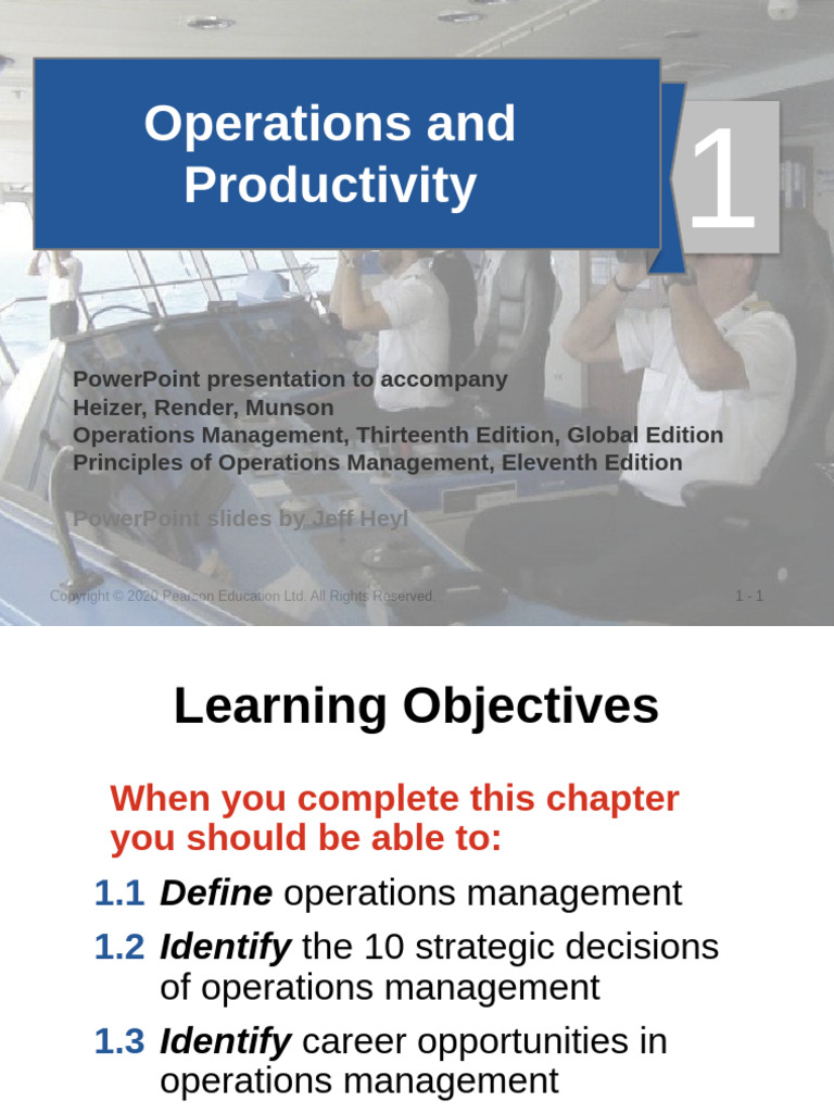 Heizer Om13 ch01 | PDF