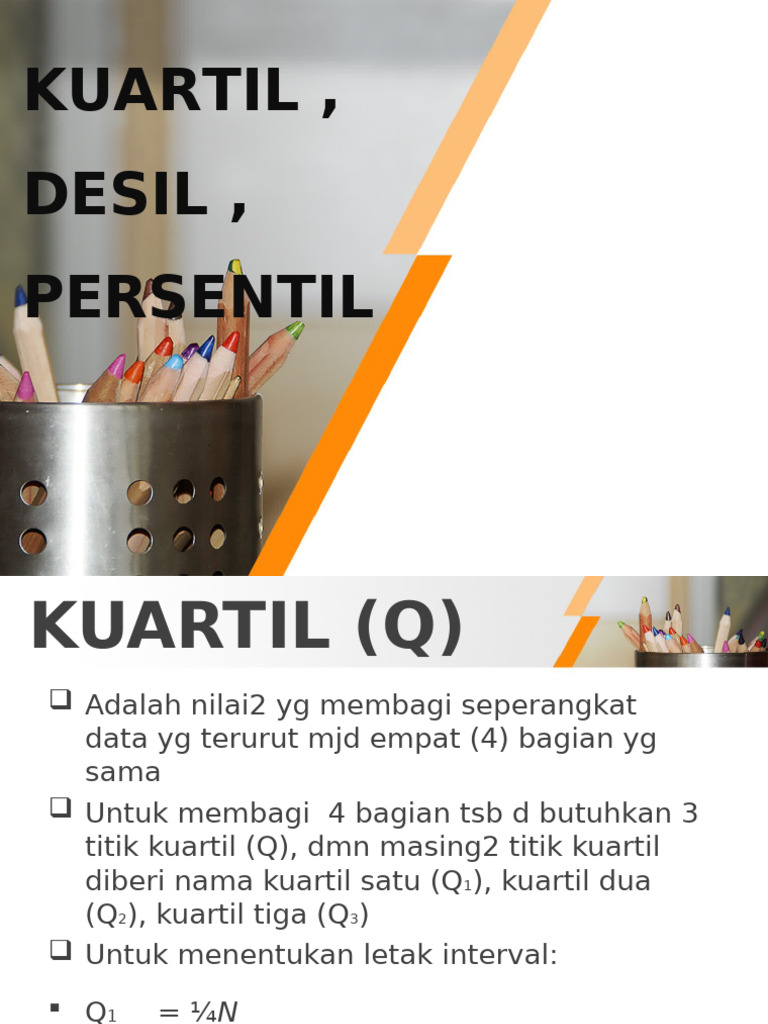Kuartil, Desil, Persentil | PDF