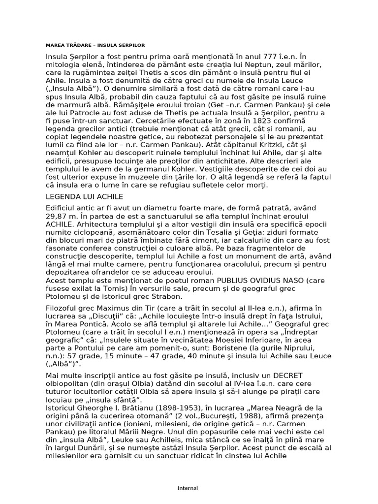Insula Leucee | PDF