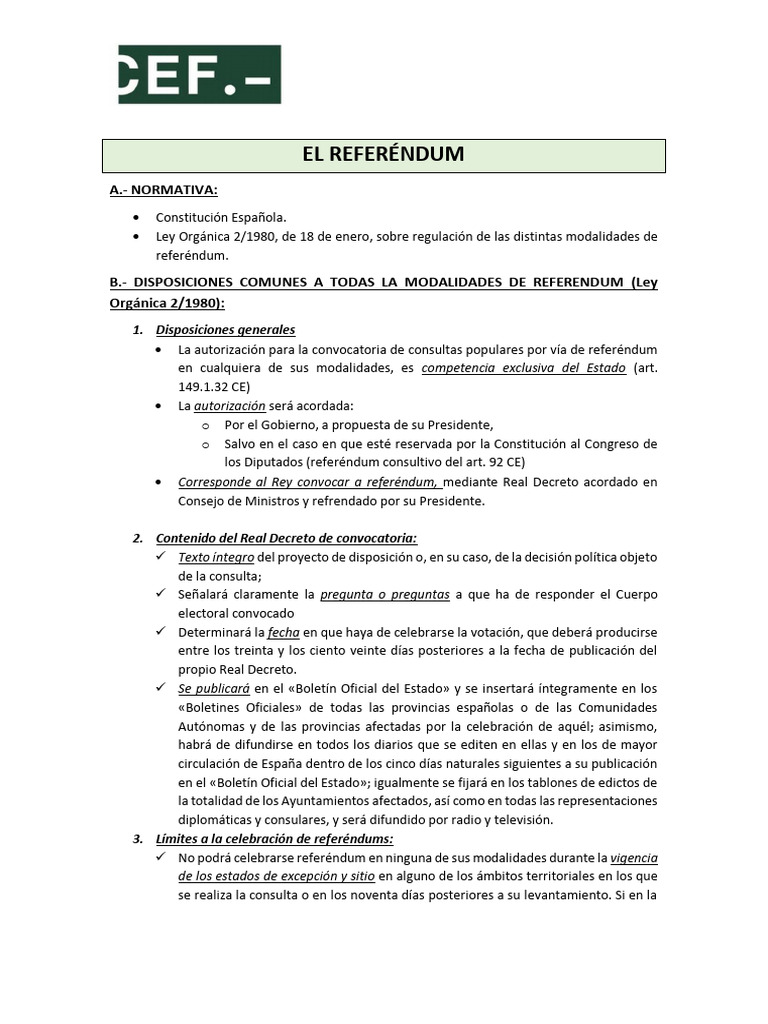 Referendum | PDF