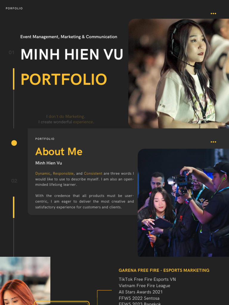Minh Hien Vu - Portfolio - MarCom | PDF