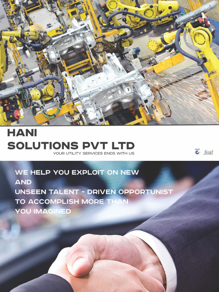 Hani Solutions PVT LTD Profile | PDF
