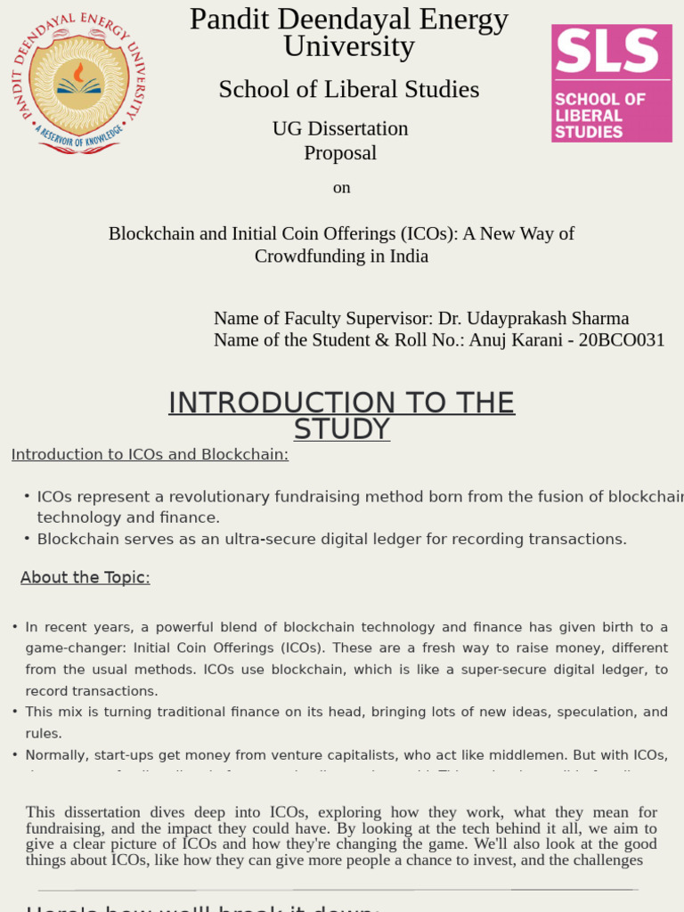 (REVISED) Anuj Karani Proposal Presentation | PDF