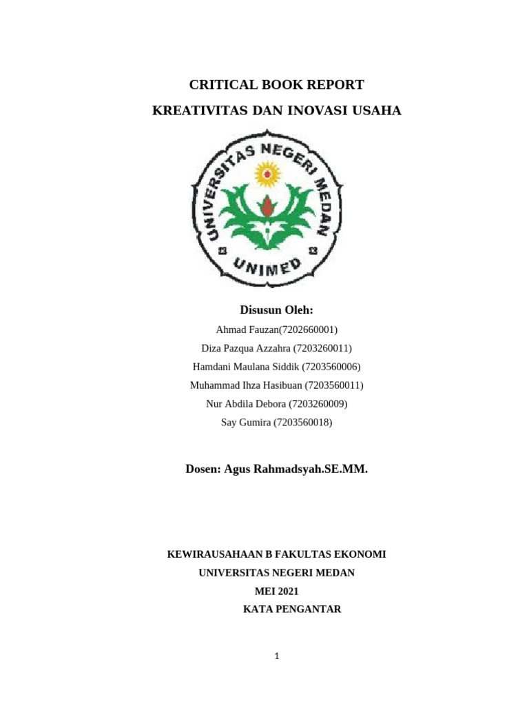 Format CBR (Kel4) Kreativitas Inovasi | PDF