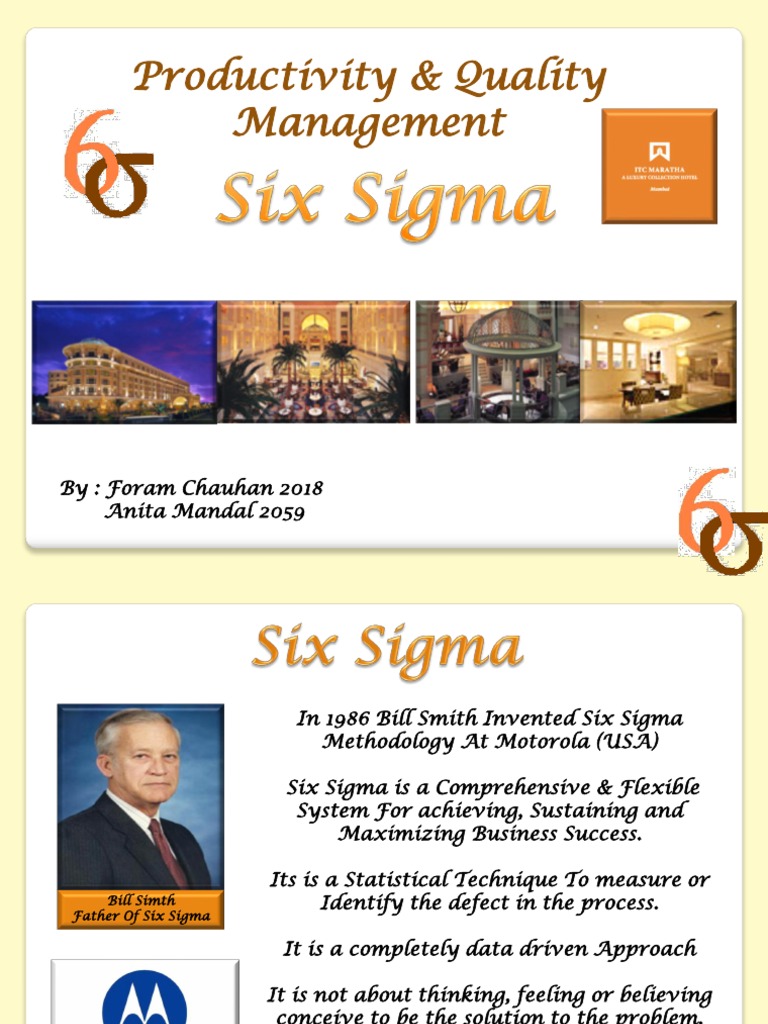Six Sigma Point Presentation | PDF | Six Sigma | Standard Deviation