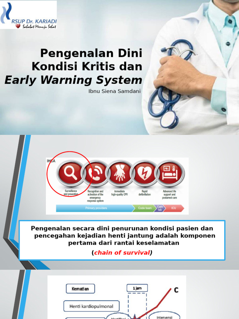 Pengenalan Dini Kondisi Kritis Dan Early Warning System | PDF
