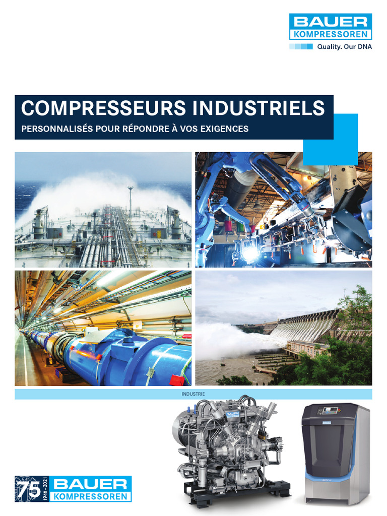 BAUER Compressors For Industry FR | PDF
