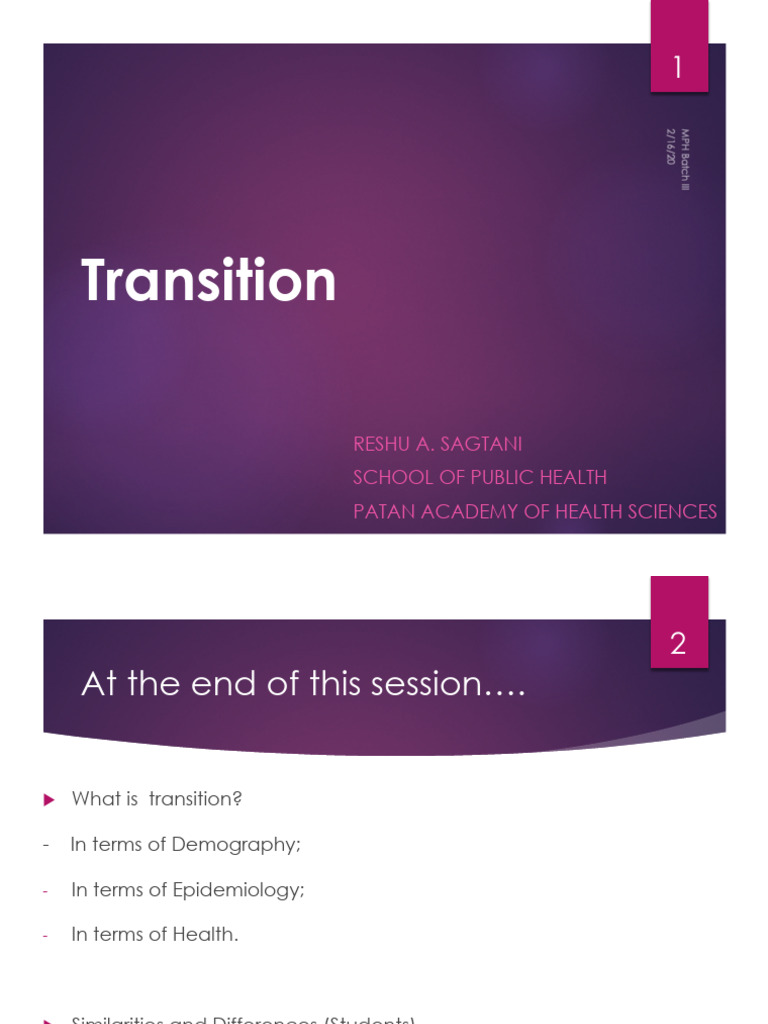 Transition Final Pdf