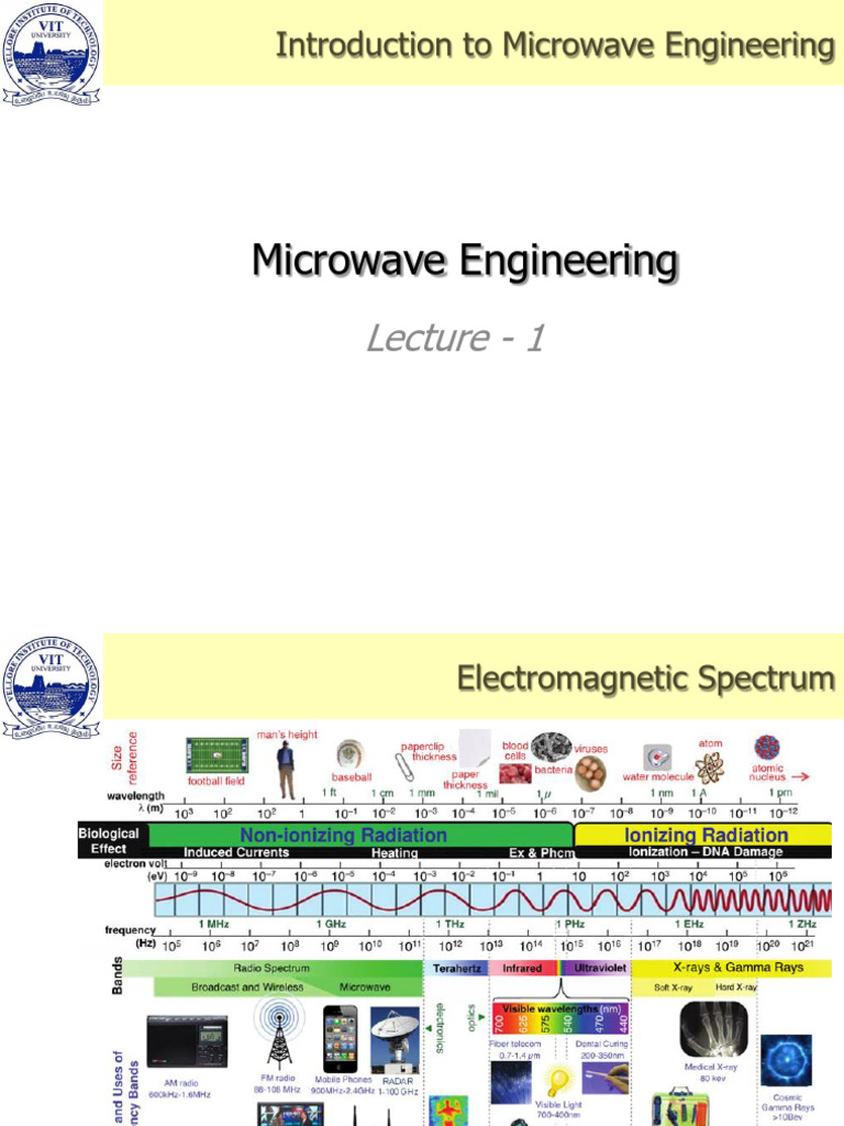 1-Introduction To Microwave Engineering-16-07-2024 | PDF