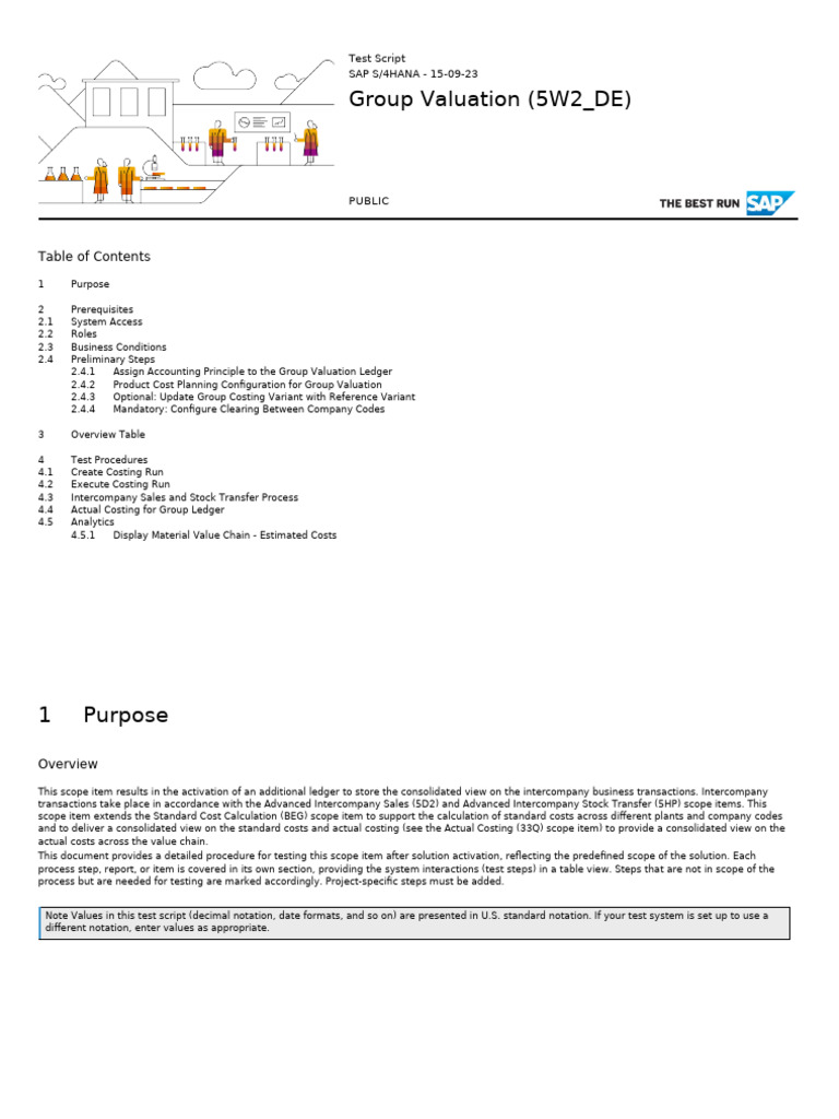 5W2 S4hana2023 BPD en de | PDF
