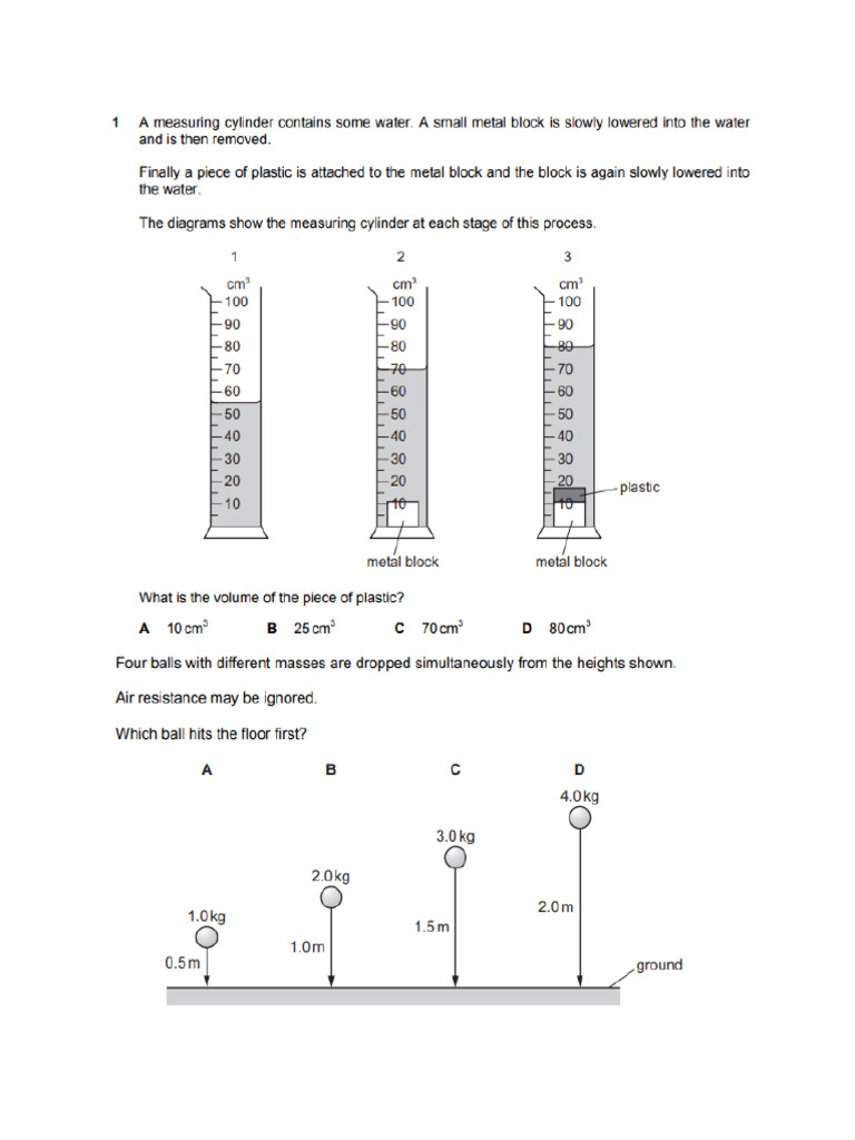 Chapter 1-5 Practice Test | PDF