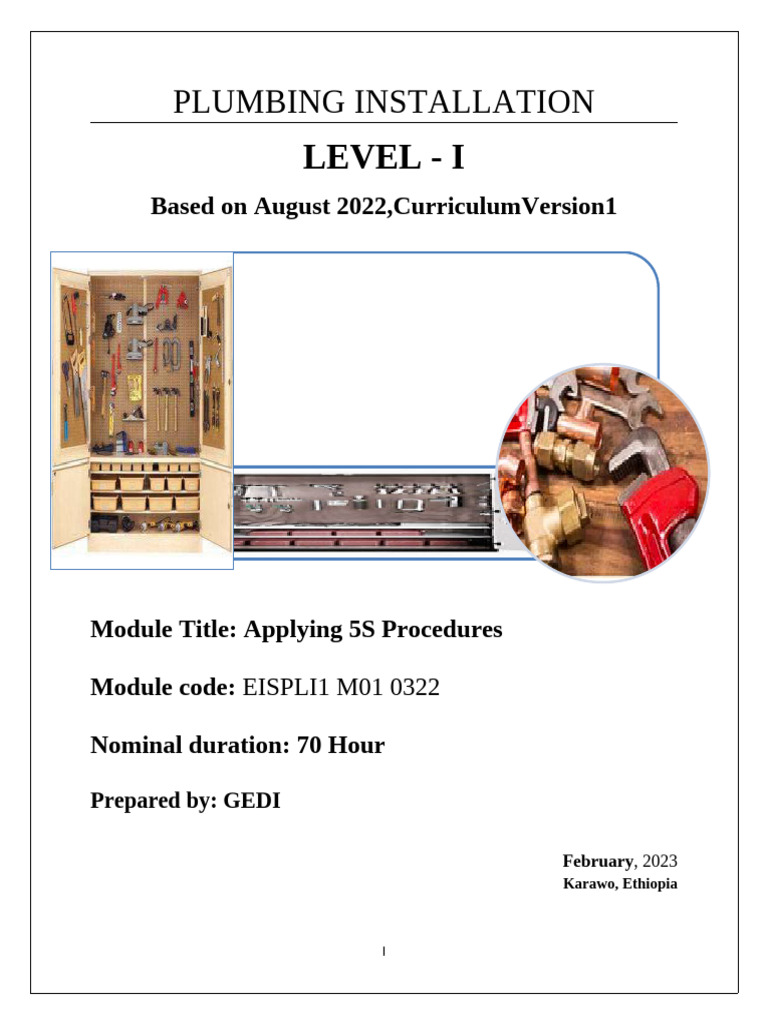 M01 Applying 5S | PDF