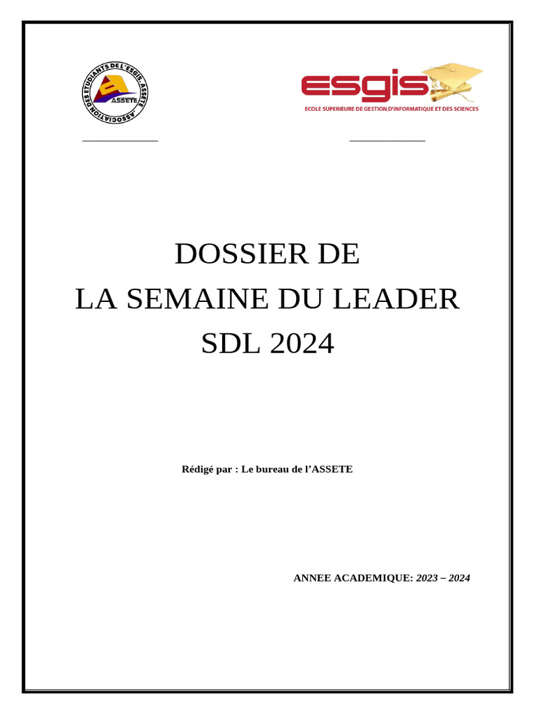 SDL 2024 | PDF