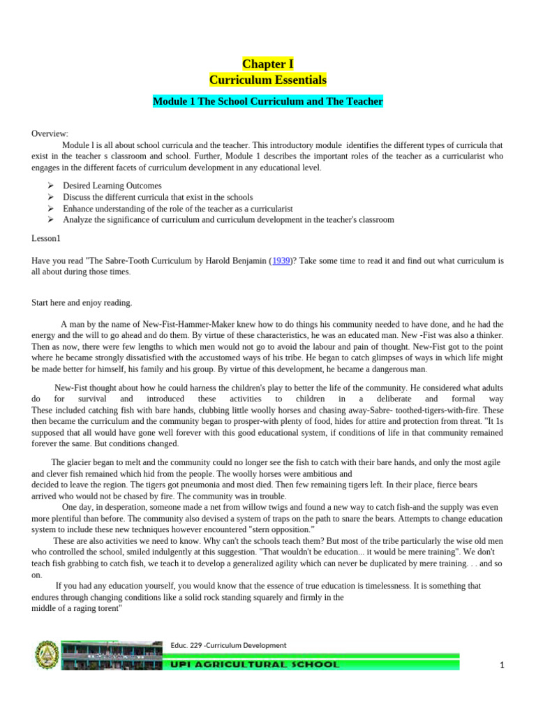 Curri 2nd Sem 22 | PDF