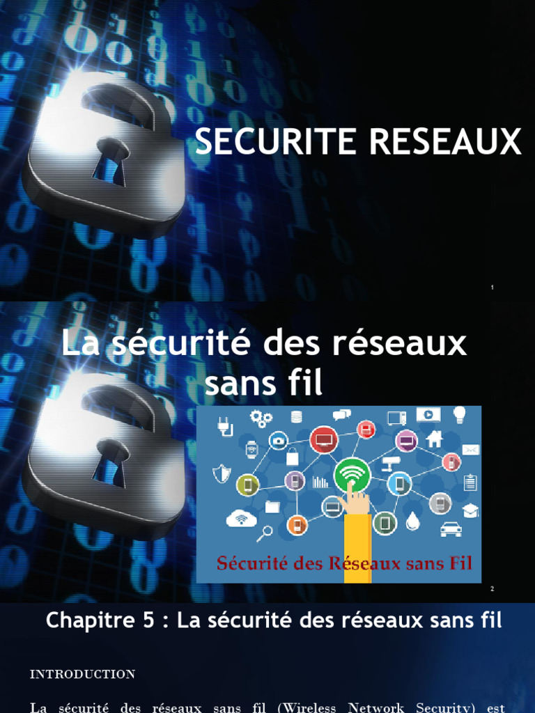 3-Sécurité réseaux-réseaux sans fil- Gestion IAM et cryptographie + | PDF
