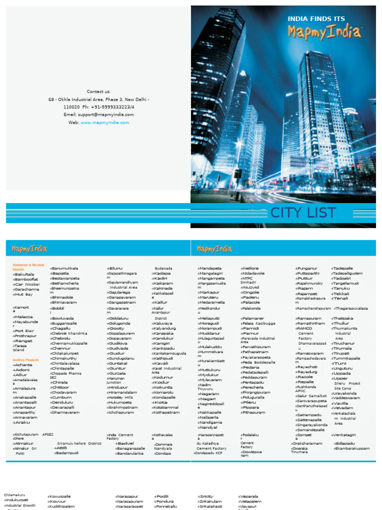 City List | PDF