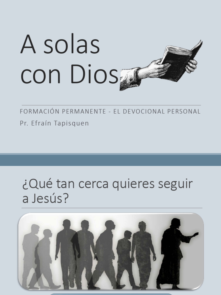 A Solas Con Dios | PDF