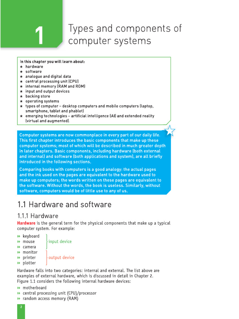 Chapter 1 IGCSE ICT PDF | PDF