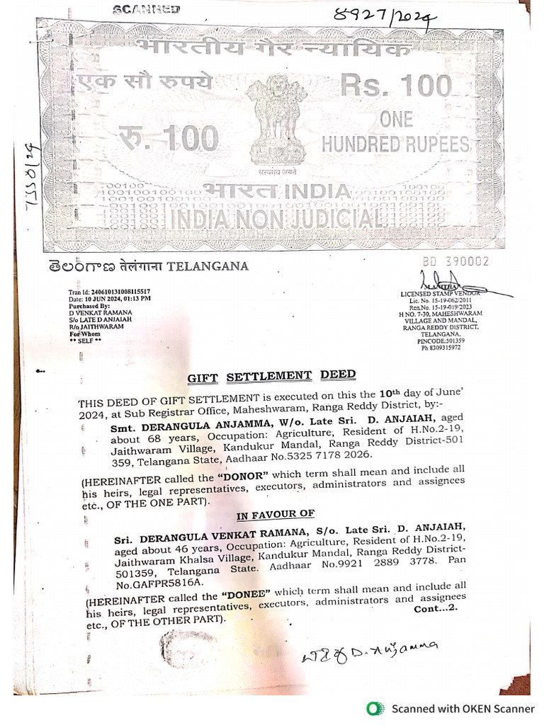 Property Documents | PDF