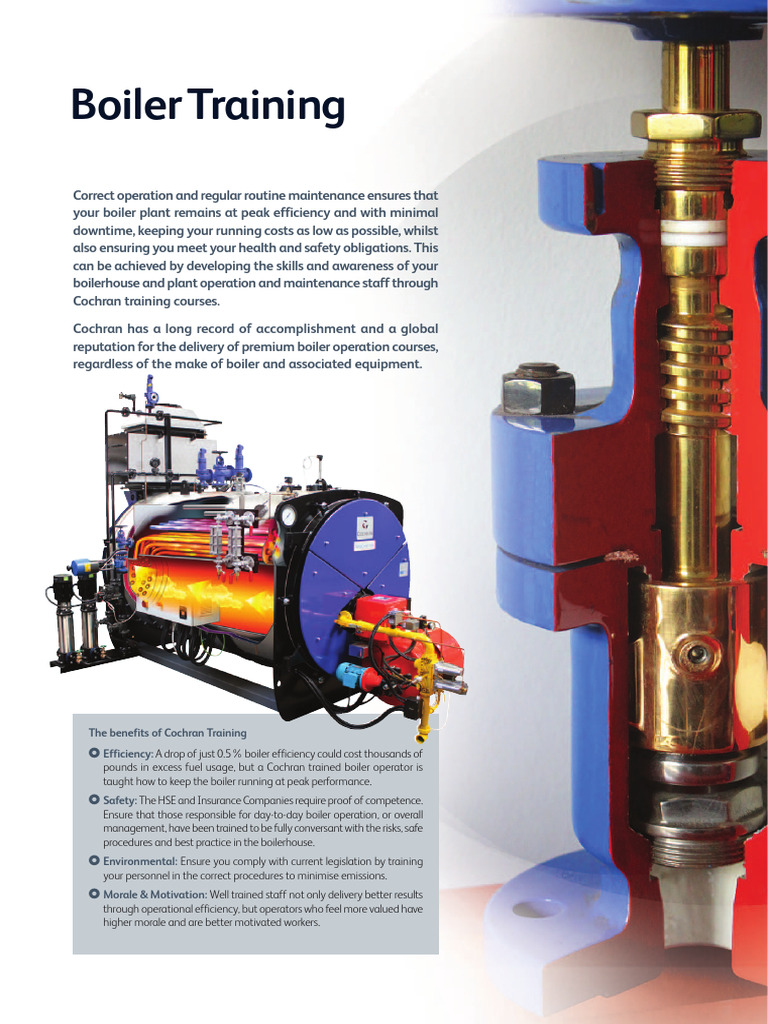 Training Factsheet Sept 2018 | PDF | Boiler | Water