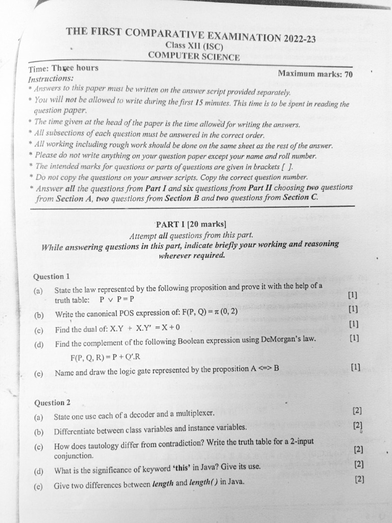 Computer Science 2022-23 | PDF