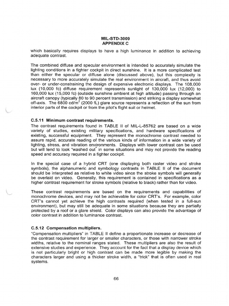 Mil STD 3009 (Ii) | PDF