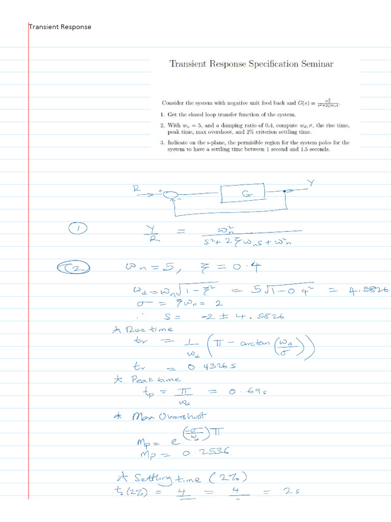 Transient Response Studio Solution | PDF Transient Response Studio Solution | PDF