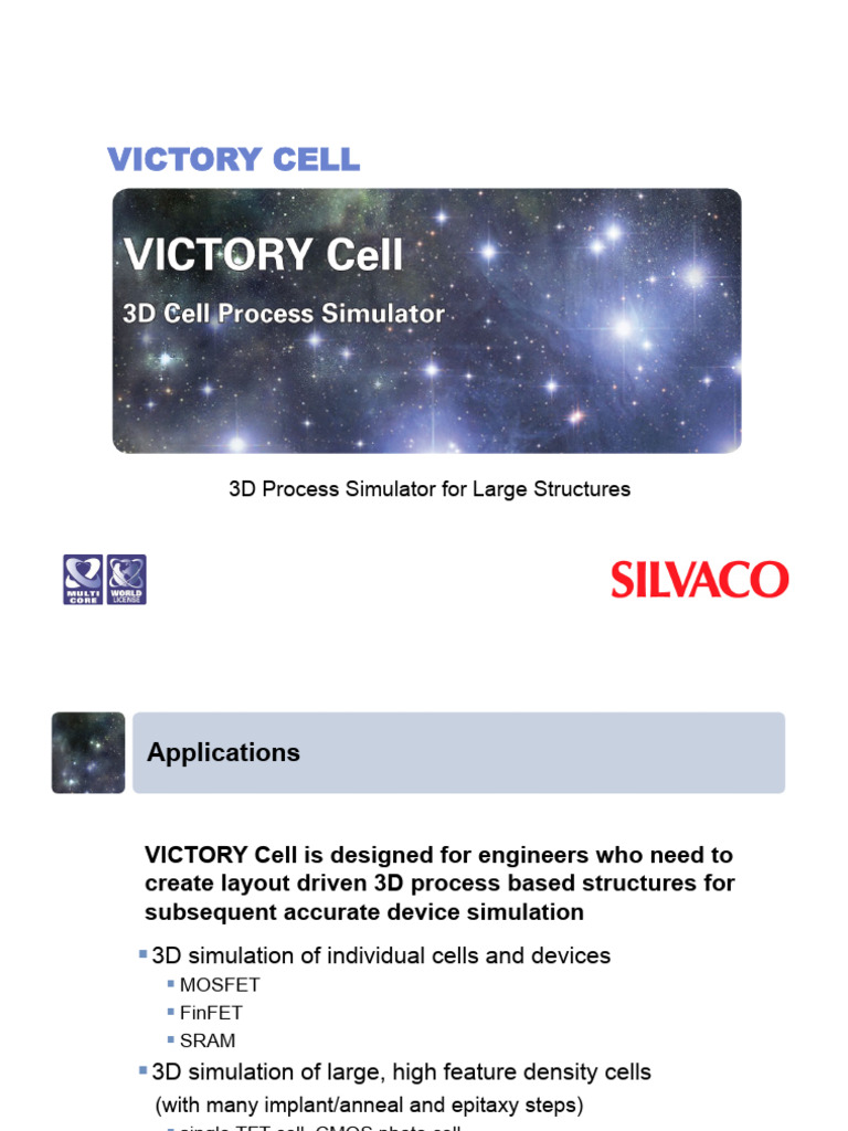 Victory Cell - Silvaco | PDF