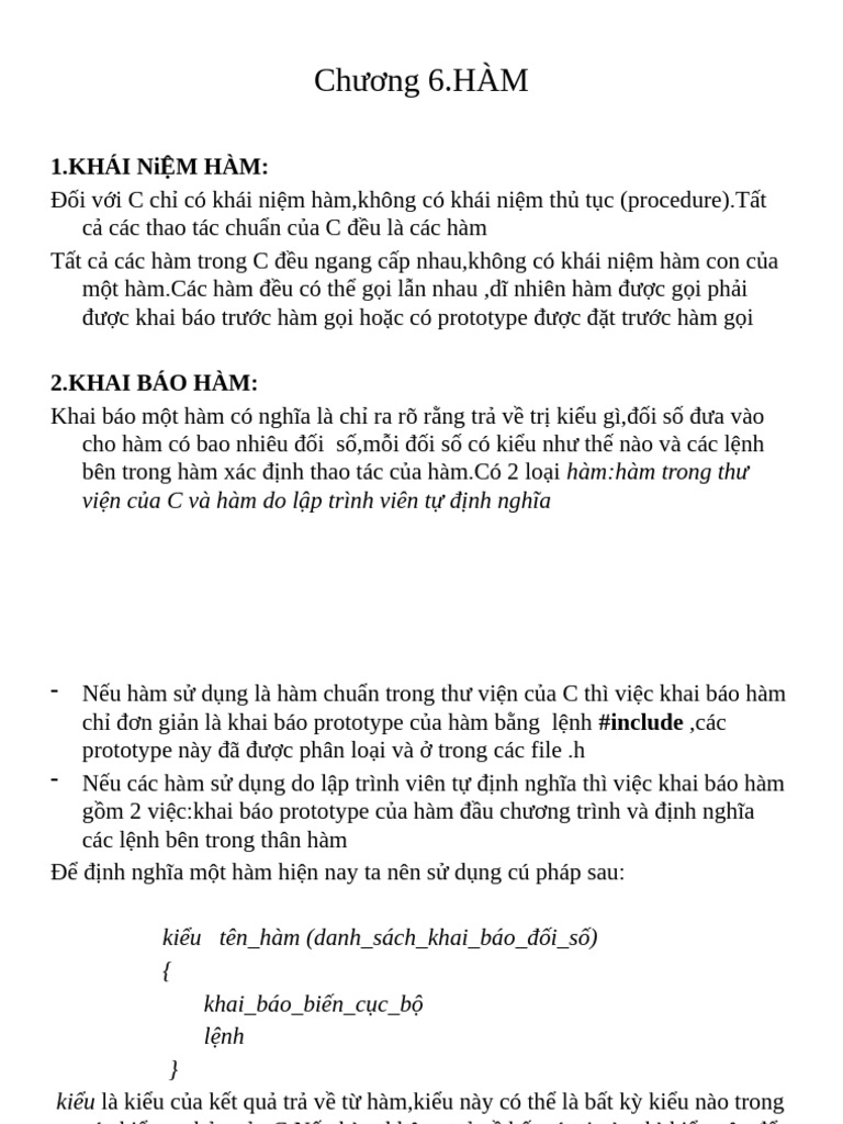 Ky Thuat Lap Trinh-Chap6 | PDF