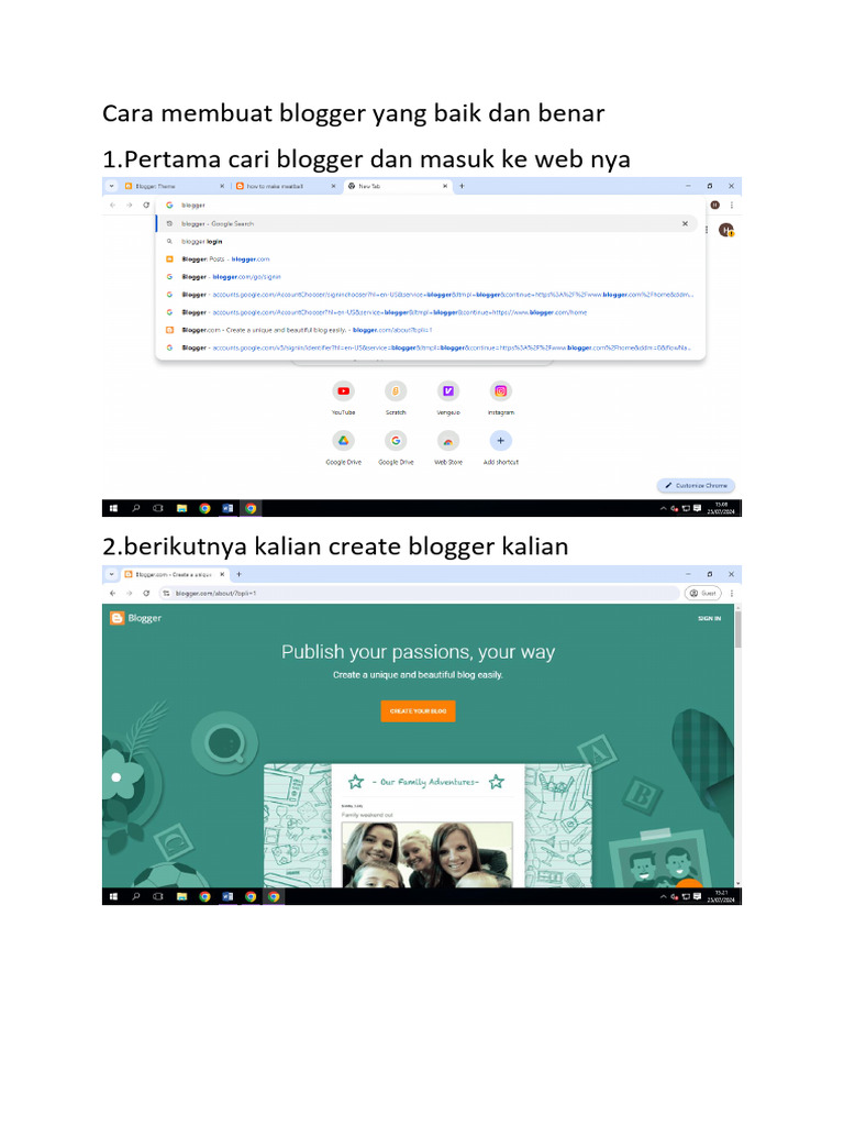 Blogger Guide From Hexa | PDF
