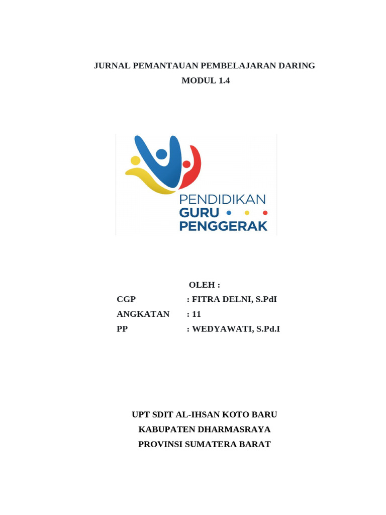 Jurnal PPD M 1'.3 | PDF