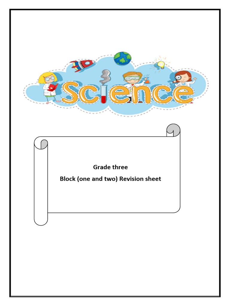 Science Final Revision (Block 1, 2) | PDF